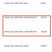 老狼 的想法: 恭喜龙芯LoongArch成功进入PE格式，朝开源开放迈出可喜一步！