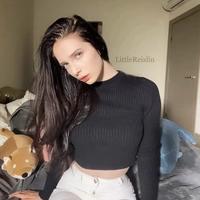 满星影库 的想法 黑暗界女星 Little Reislin 来自拉脱维亚里加的模特新秀little Reislin 出生于1999年11
