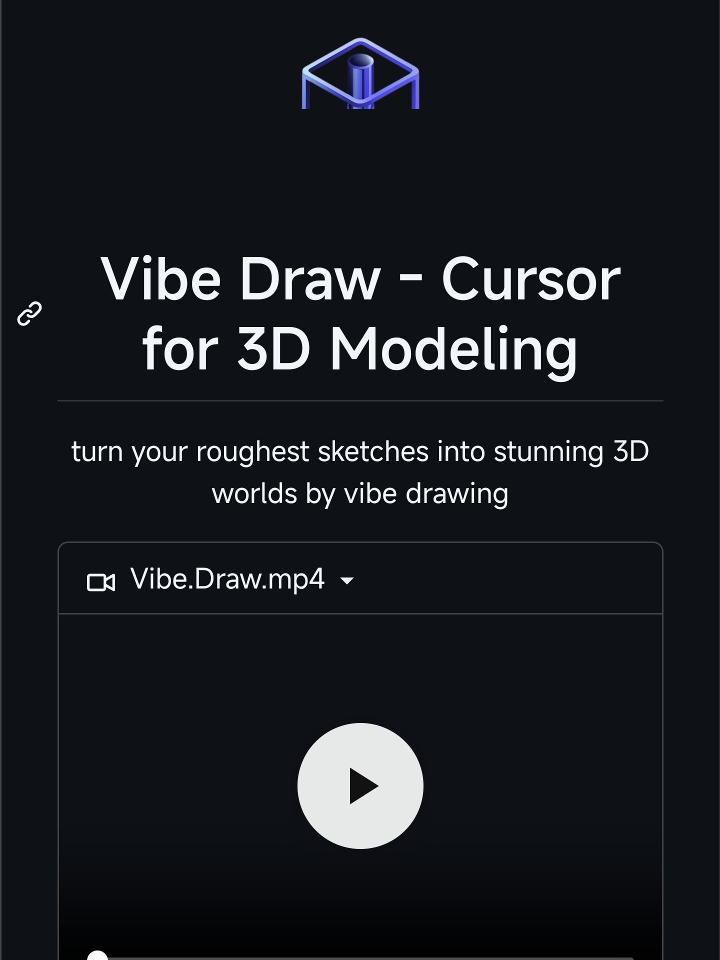 软件漫游记 的想法: 开源AI新利器：Vibe Draw打造你的3D创作天地 | 在AI技术不断革新的时代，一款名为Vibe Draw的开源项目横空出世，为3D创作带来了全新的体验，尤其在儿童 ...