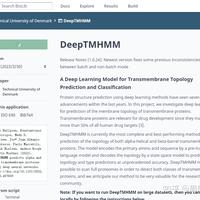 周周学习屋 的想法: DeepTMHMM——蛋白质跨膜结构预测 | DeepTMHMM是一种基于深度学习的蛋白质跨膜结构预测方法。它的主要目… - 知乎