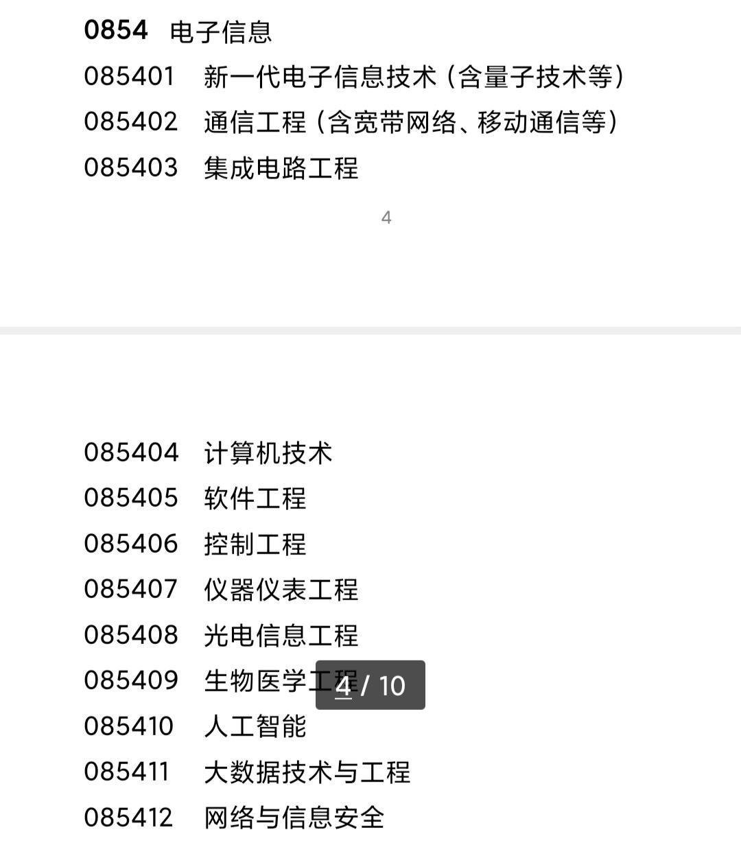 anCc 的想法: 电子信息085400考公 代码不一致 | 21级三年制硕士研究生，专业为电子信息，代码为085400，预计24年6月份… - 知乎