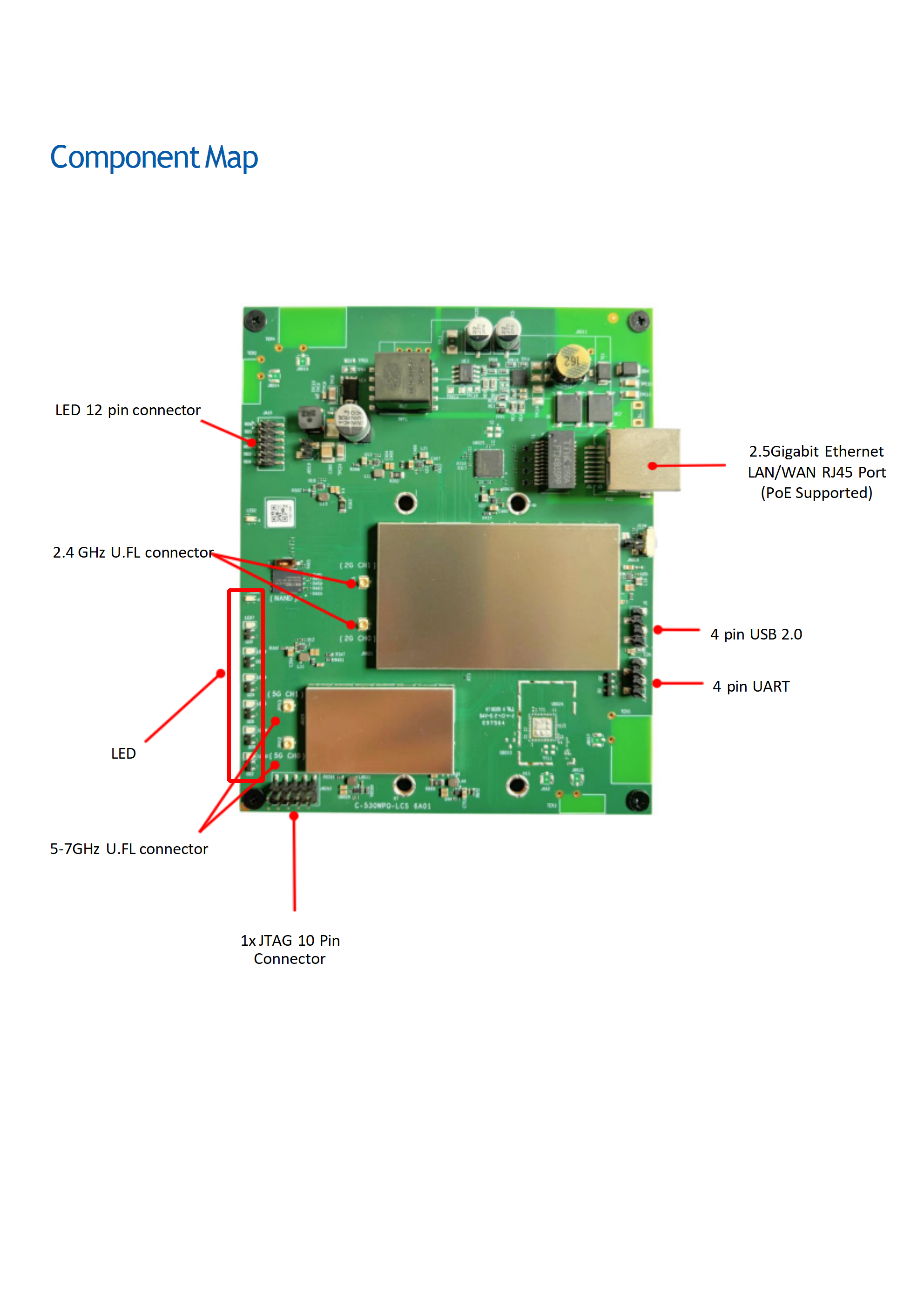 蒋广赛 的想法: 工业WiFi7主板 高通IPQ5322四核A53 | 最近接触到一块基于高通IPQ5322四核A53@1.5GHz的 ...