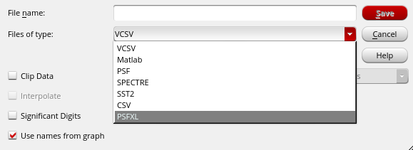 Sunny Day 的想法: virtuoso导出仿真数据 tips | virtuoso 得到仿真波形后 可以导出VCSV, Matlab ...
