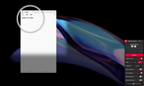 太二真人 的想法: AMD Privacy View | AMD Software中有这样一个功能，它利用先进的眼动追踪技术来防止他人窥探我们 ...