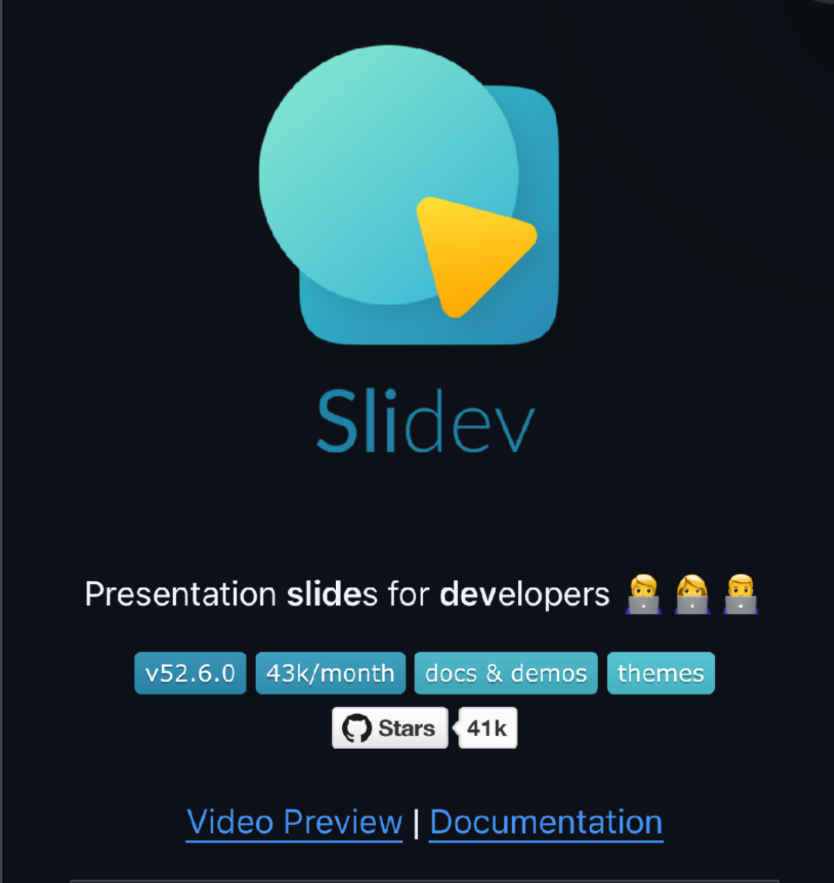 Sylearn 的想法: GitHub项目推荐：Slidev｜让你写PPT像写代码一样丝滑 | Slidev（全称 Slide + dev）是 ...