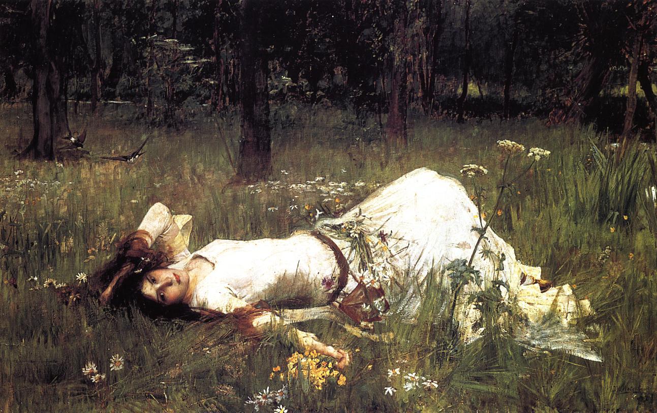 Ophelia 1889 毛莨，雏菊，池塘，还有死亡 - 知乎