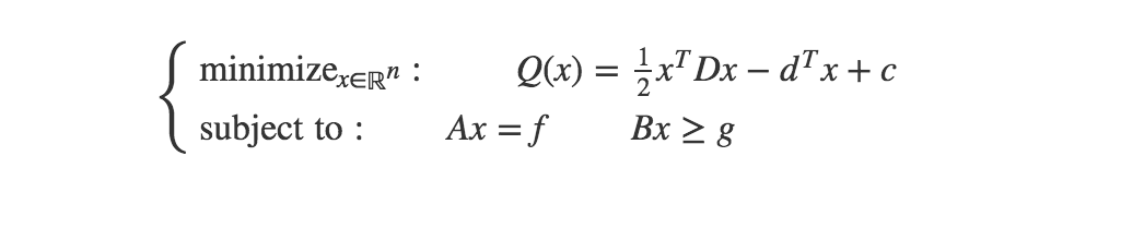 [译]在R中使用quadprog包求解二次规划 - 知乎