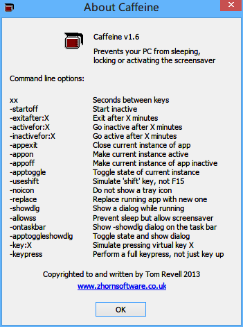 提升教学生产力的工具（软件篇 5）：防止休眠软件 Caffeine - 知乎