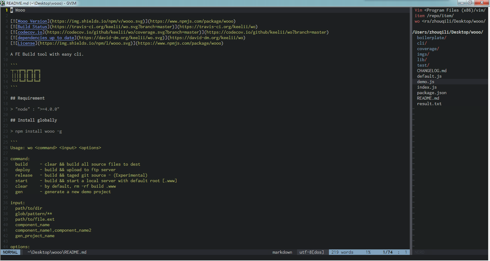 可能是 Windows 下最漂亮的 Gvim 配置了 - 知乎