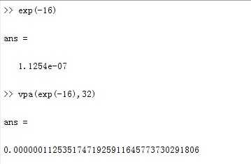 Matlab 怎么改变计算精度？为什么 1e-16 都默认为零？能改么？ - 知乎