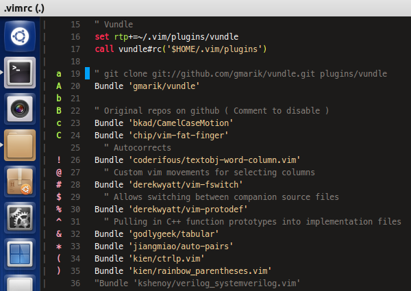 vim-marks