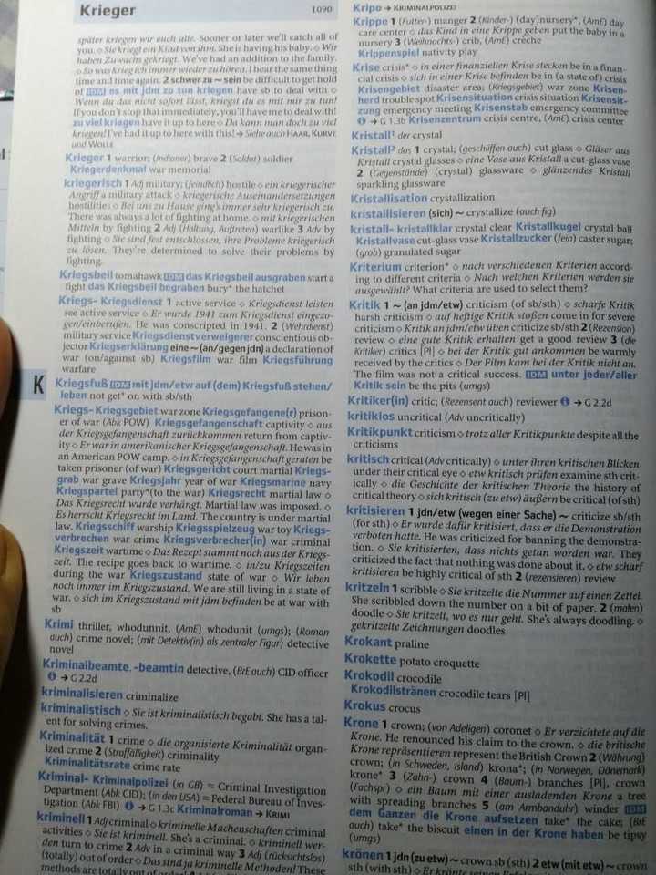 德语专业初学者想买德英词典求推荐？ - 知乎