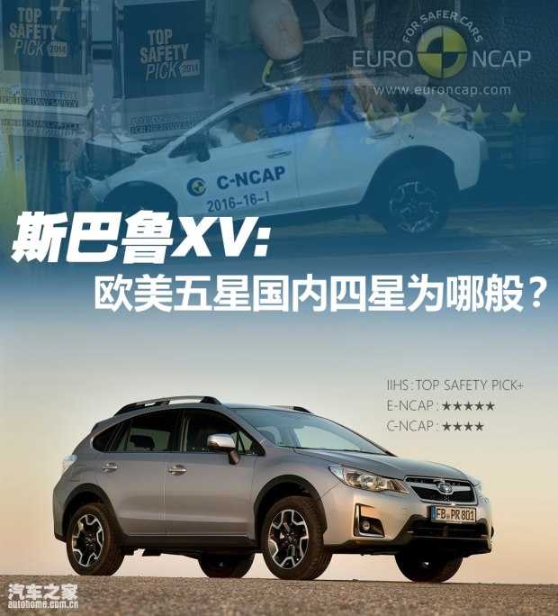 如何看待斯巴鲁xv在cncap仅获四星？ - 知乎