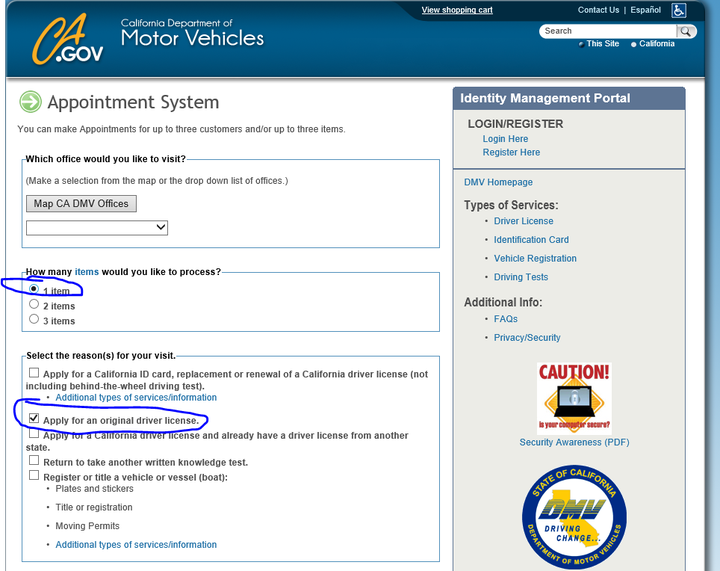 美国加州DMV预约流程步骤？ - 知乎