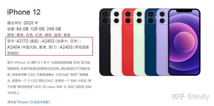 苹果12（A2404）什么意思? - 知乎