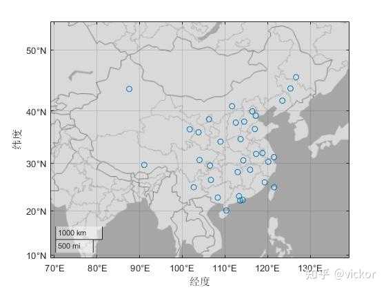 在国内如何能够找到一点，这个点到大陆31个省市自治区首府距离之和最小？ - 知乎