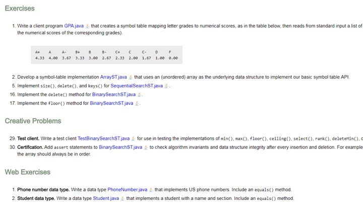 算法 第四版(algorithms 4th edition ) 这本书有配套的习题答案吗？ - 知乎