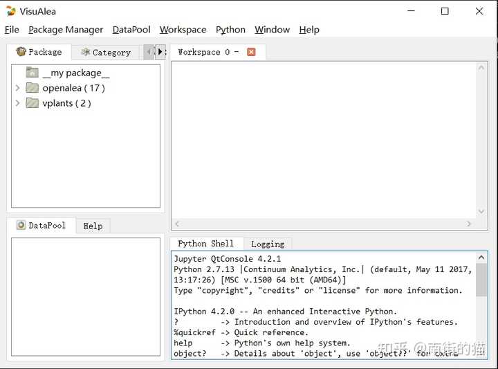 OpenAlea这个软件哪位大佬有教程，或者案例。可以分享一下吗？ - 知乎