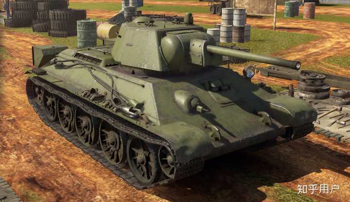 请问哈，T34-85和T34-76除了炮管口径不同以外，直观上有哪些区别？ - 知乎