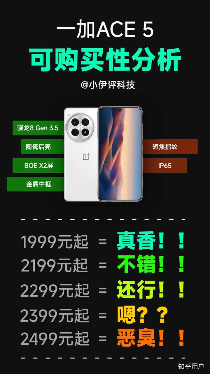 红米K80与一加 Ace 5怎么选？ - 知乎