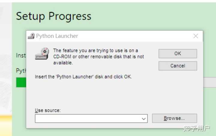 为何python安装失败，提示无法找到launcher.msi? - 知乎