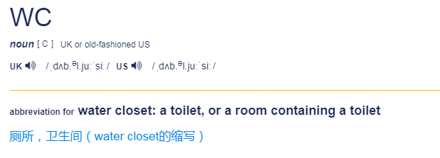 在中国厕所为什么叫WC? - 知乎
