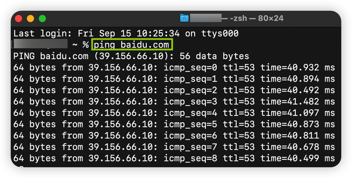 如何在 Mac 操作系统上执行 ping 命令？ - 知乎