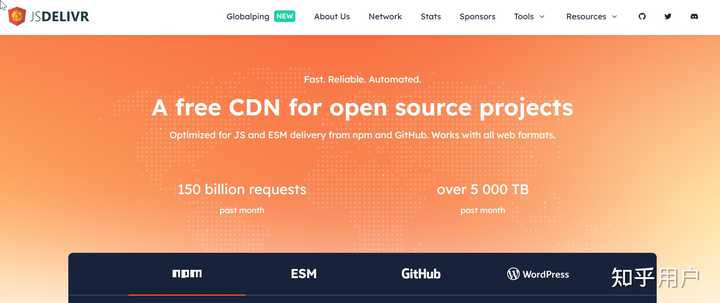 国内有哪些靠谱的 Javascript 库 CDN可用？ - 知乎