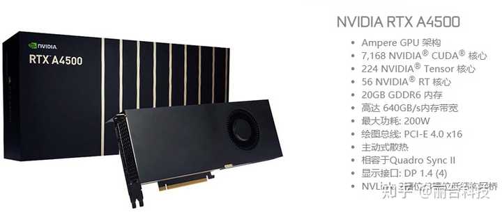 丽台 RTX A4500 专业显卡的 20GB 超大显存怎么样？ - 知乎