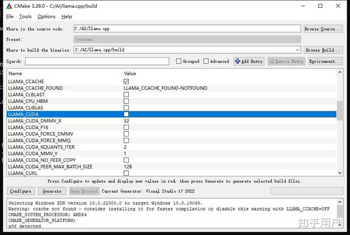 请问llama cpp 如何编译出支持gpu的版本? - 知乎