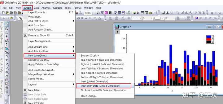 这种图用Origin是怎么做的？ - 知乎