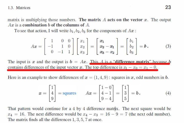 Difference Matrix是啥 这里的A1是怎么构造出来的? - 知乎