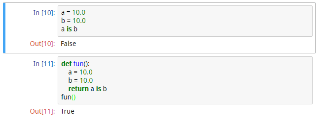 Python为什么直接运行和在命令行运行同样语句但结果却不同，他们的缓存机制不同吗? - 知乎