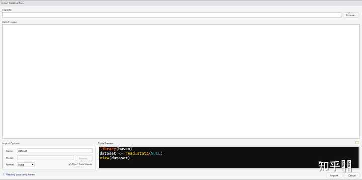 如何把stata的dta数据类型导入到R中? - 知乎