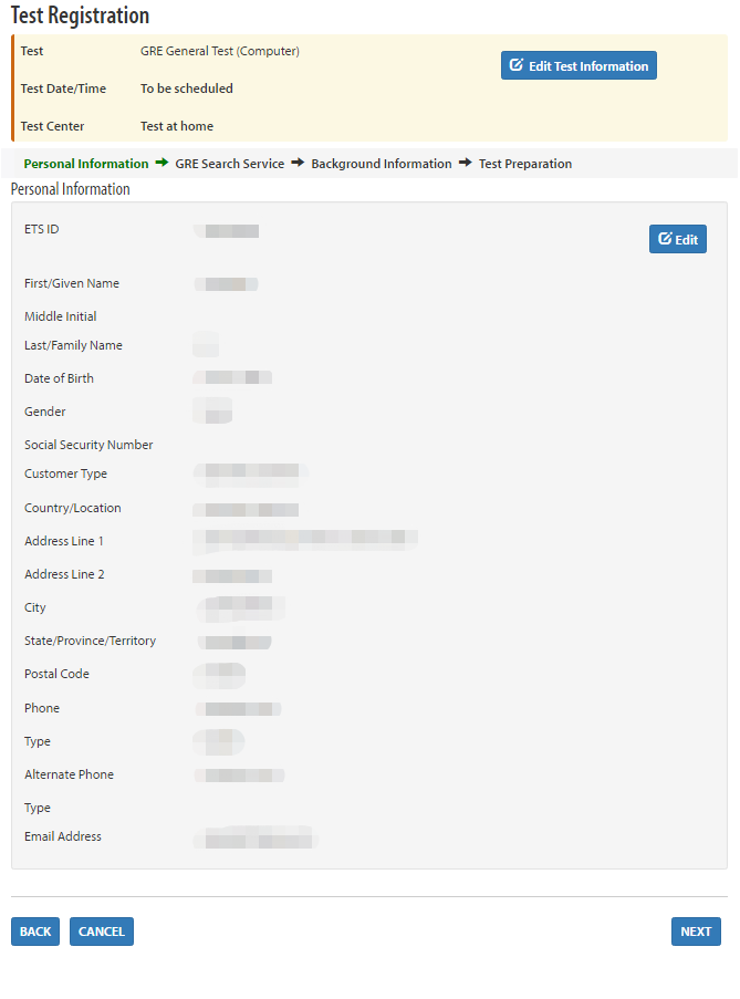 gre有neea官网和自己在ets官网上申请的两个账户，怎么报名在家考试呢？ - 知乎