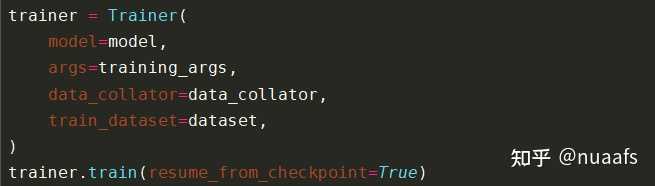huggingface的Trainer怎么从checkpoint里继续训练？ - 知乎