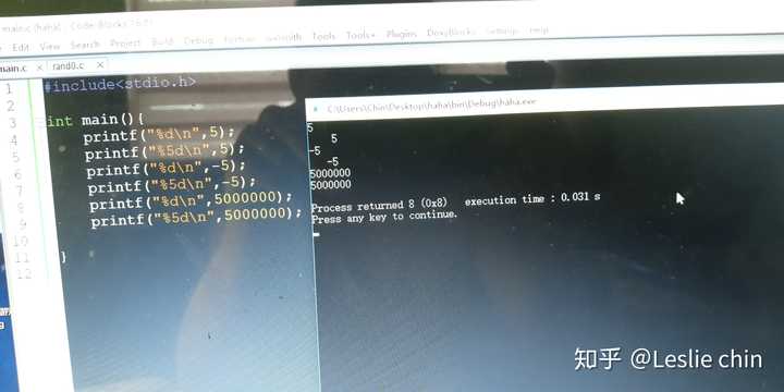 在printf("%5d",b[i][j])中%5d是什么意思，中间的数字5又是怎什么意思？ - 知乎