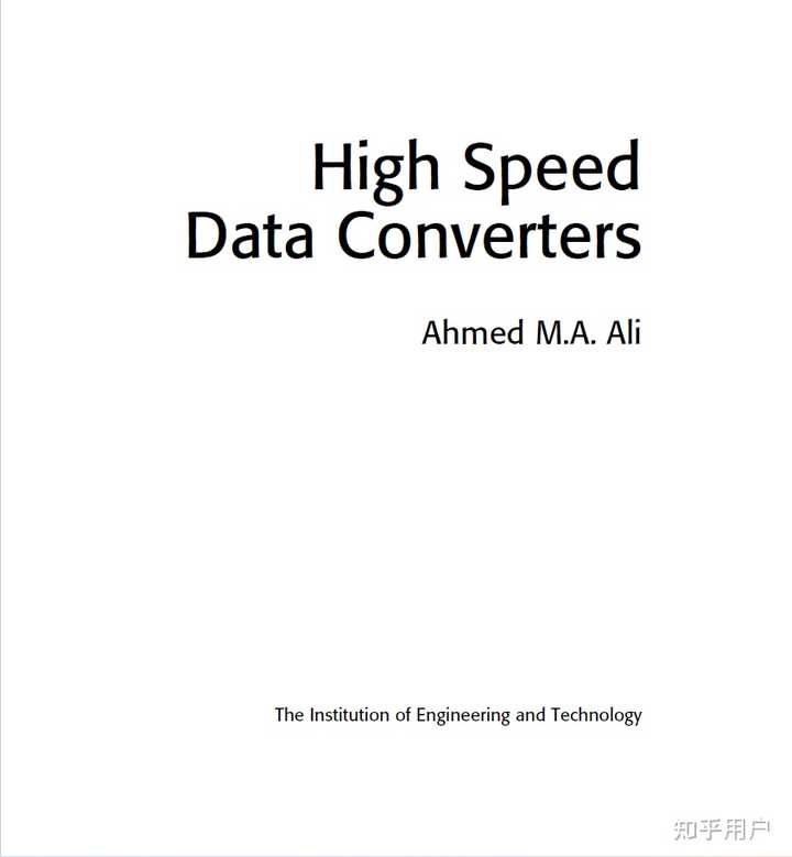 入门 ADC/DAC 推荐什么书？ - 知乎