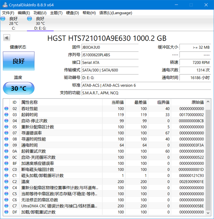 这款HGST/日立 HTS721010A9E630 如何？ - 知乎