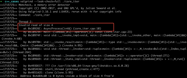 C++多线程程序coredump了，怎么找到出错的线程是哪个呢？ - 知乎