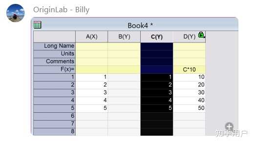 OriginLab 2021版对列进行计算时存在bug，是我使用姿势不对吗？ - 知乎