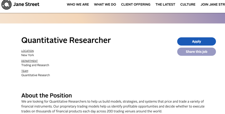 在美国做Quant收入一般有多少? - 知乎