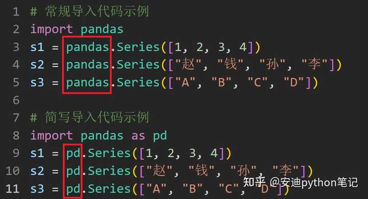 python 项目中怎么导入 pandas 库？ - 知乎