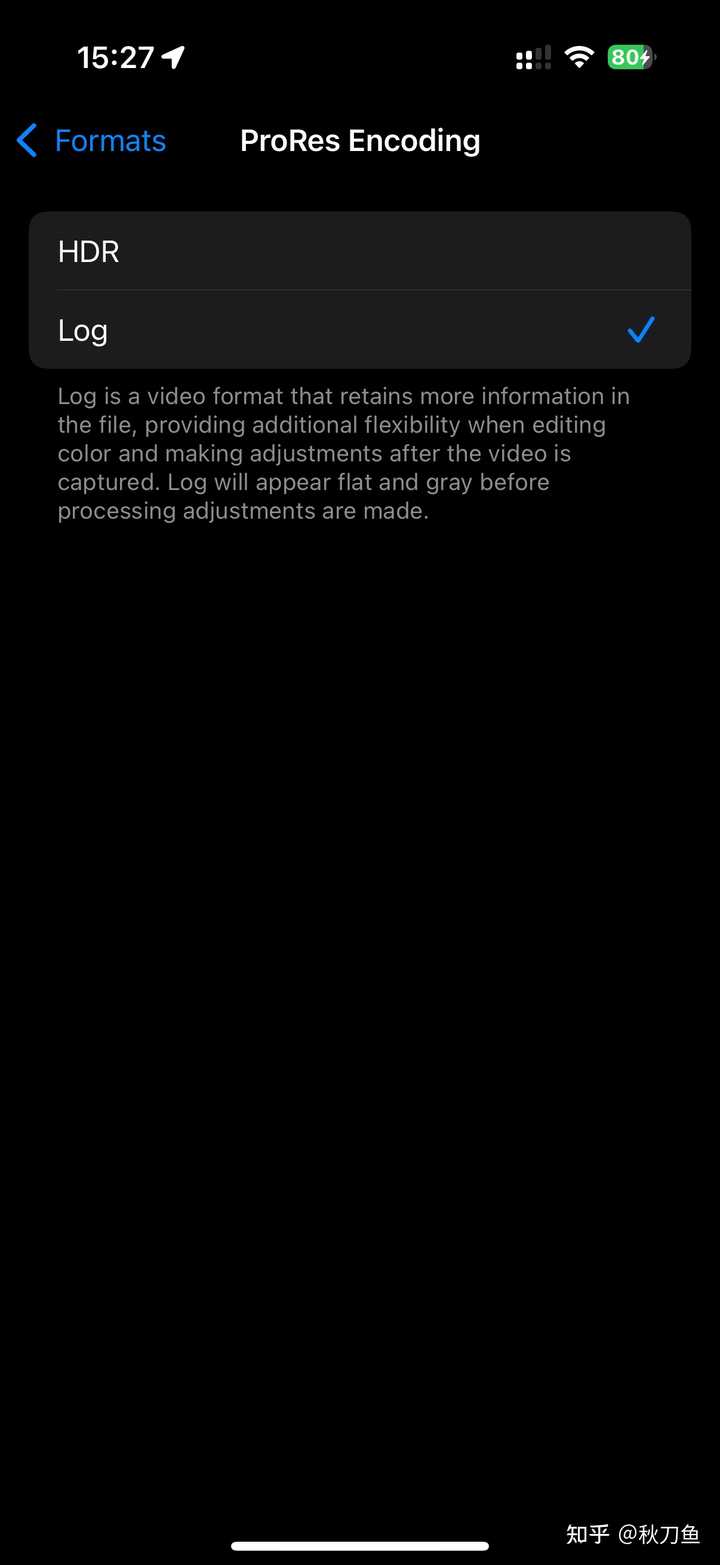 Apple ProRes和Apple log有什么区别？ - 知乎