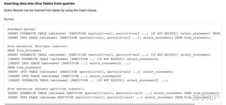 在 Hive 中，如何使用 INSERT INTO 语句向表中插入数据？ - 知乎
