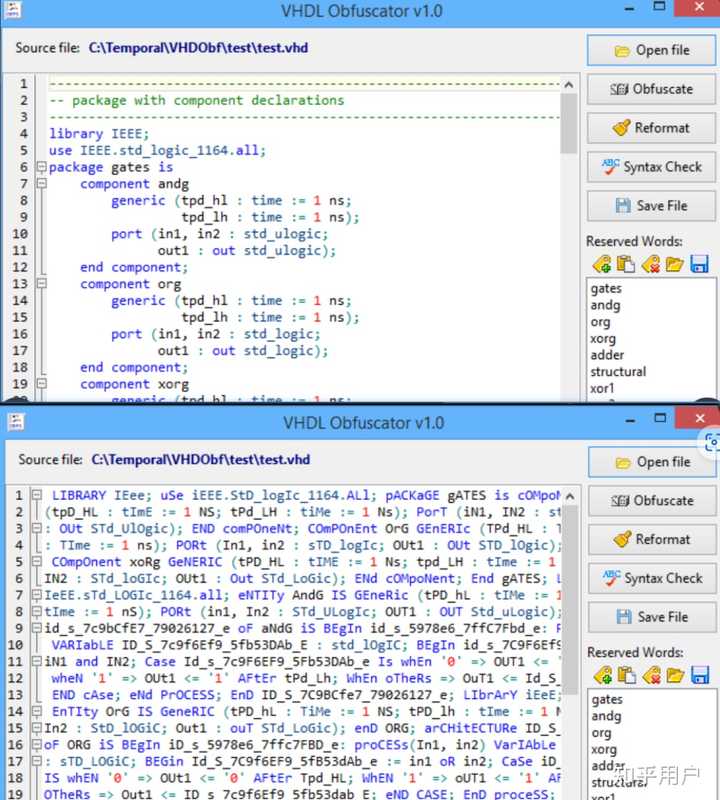 请问有什么好用的Verilog 代码混淆工具？ - 知乎