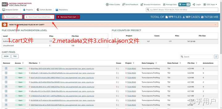 TCGA/TCIA数据库如何使用？ - 知乎