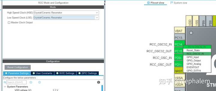 STM32的外部低速晶振不使用时，它的引脚OSC_IN和OSC_OUT应该怎么处理？ - 知乎