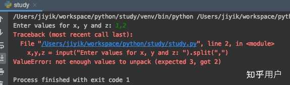 not enough values to unpack (expected 2, got 0)急求？ - 知乎