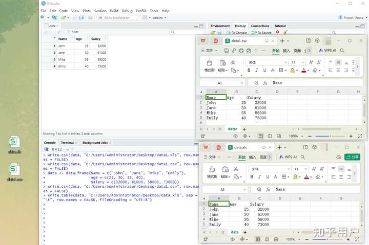 R如何导出excel文件？ - 知乎